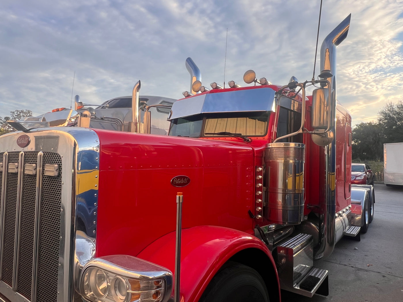 Semi-Truck Visors | Florida Finest Custom Works
