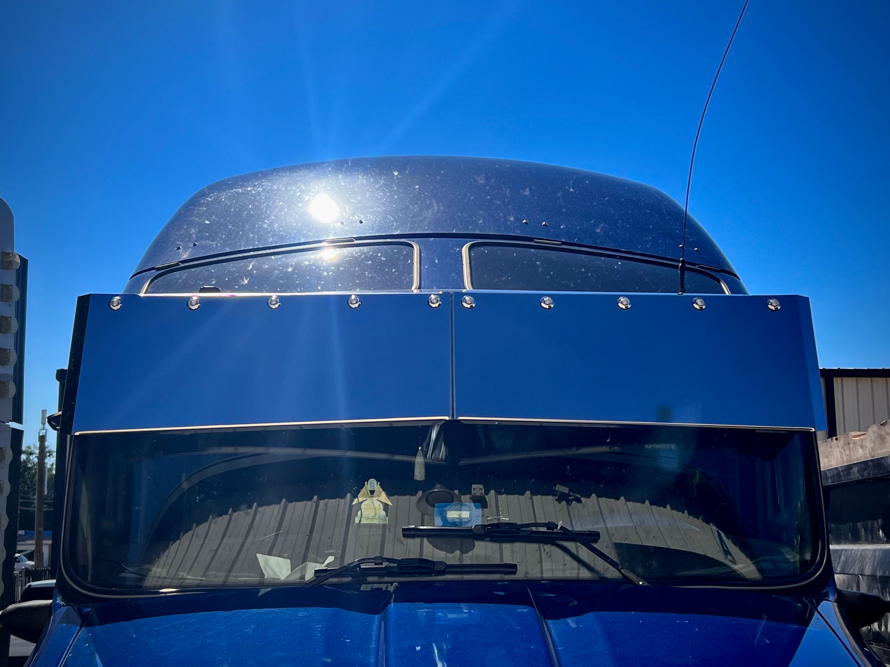 Kenworth 13 inch Visor for T600 T660 W900 By Floridas Finest Customs W